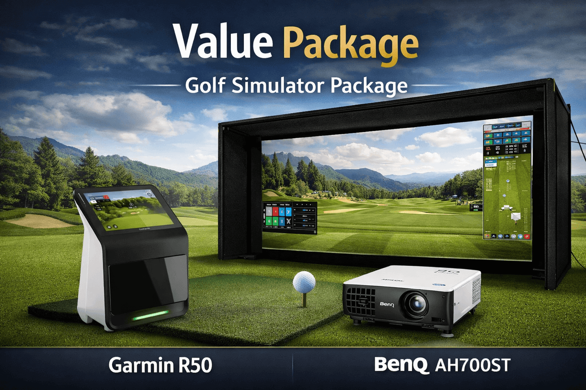 Golf Simulator Value Package - Affordable Home Solution – NiceOn Golf
